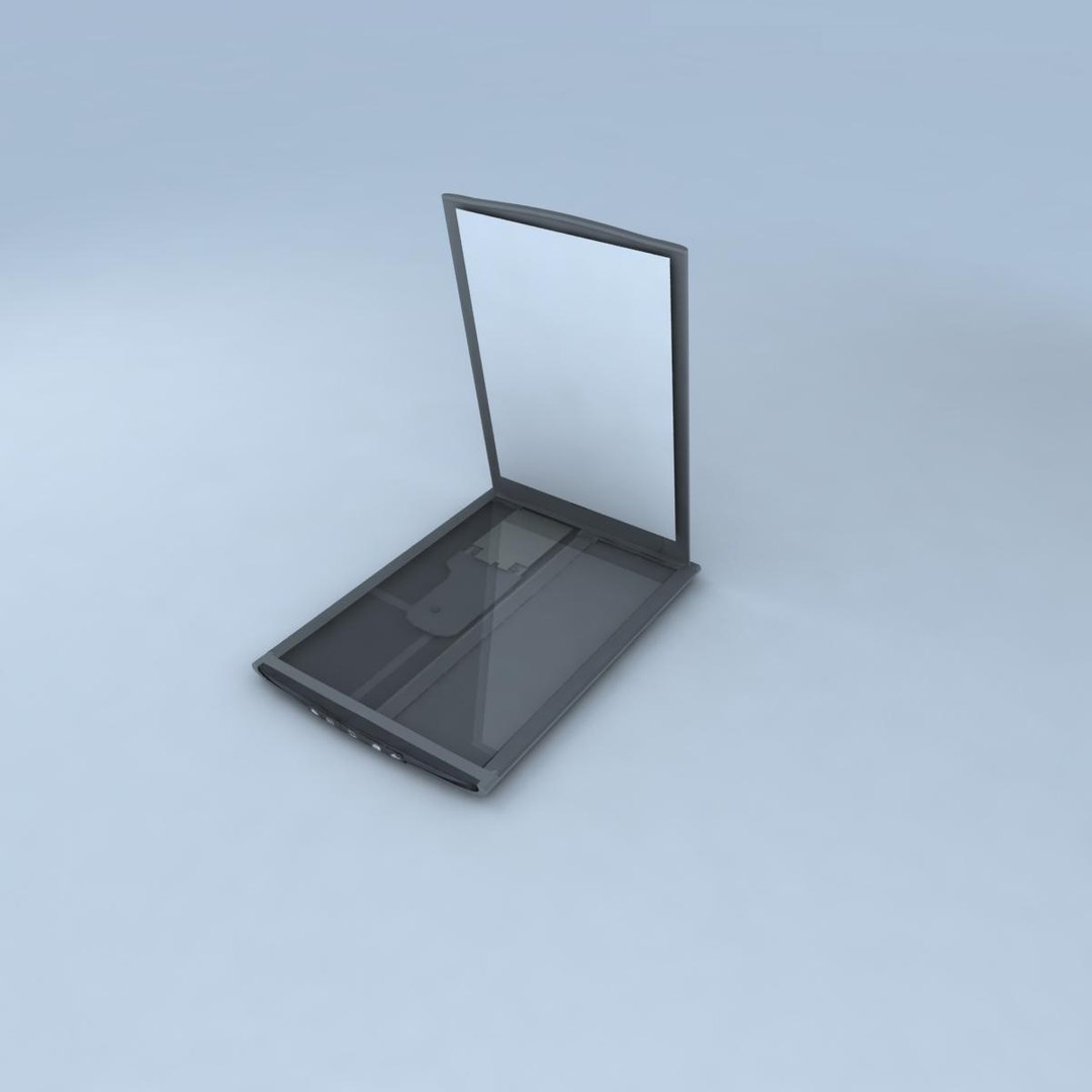 3d flatbed scanner model