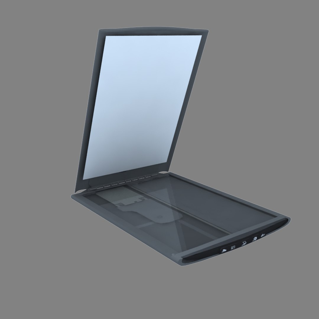 3d flatbed scanner model