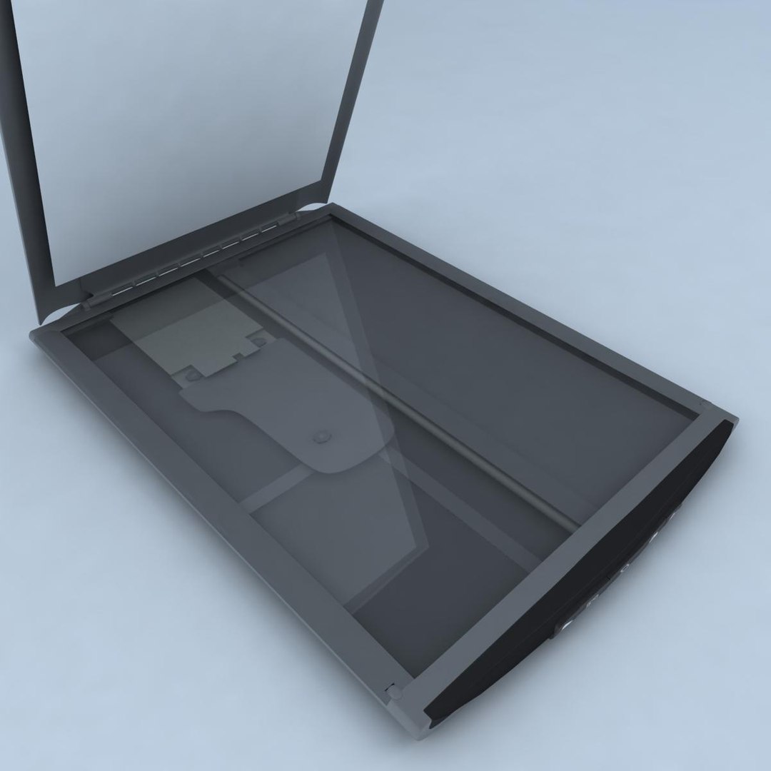 3d flatbed scanner model