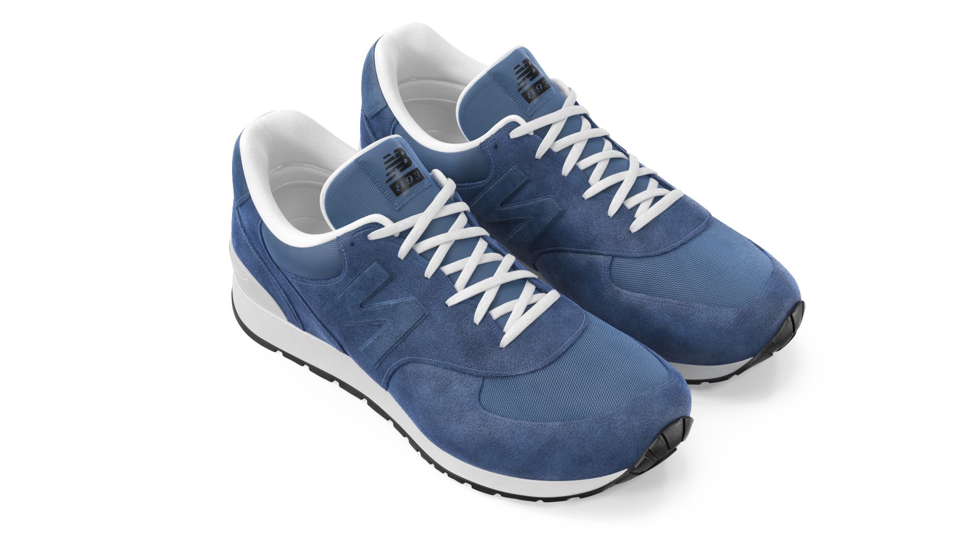 3D Model New Balance Mens Sneakers Fur - TurboSquid 2161272