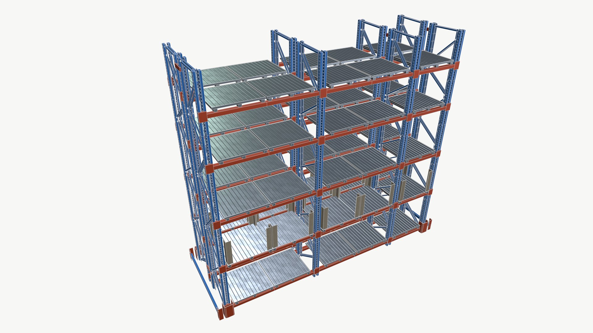 Industrial Racks 3D Model - TurboSquid 2273235