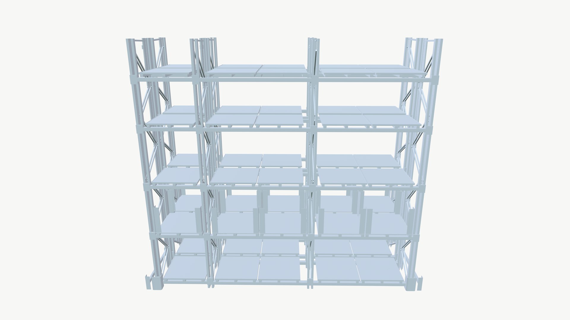 Industrial Racks 3D Model - TurboSquid 2273235