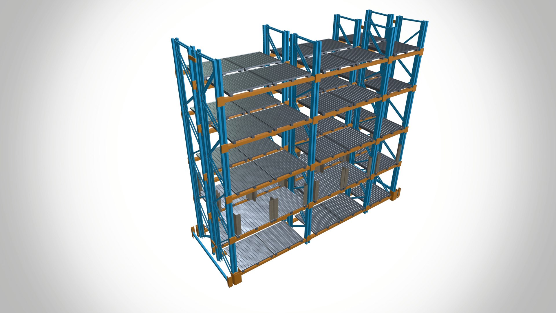 Industrial Racks 3D Model - TurboSquid 2273235