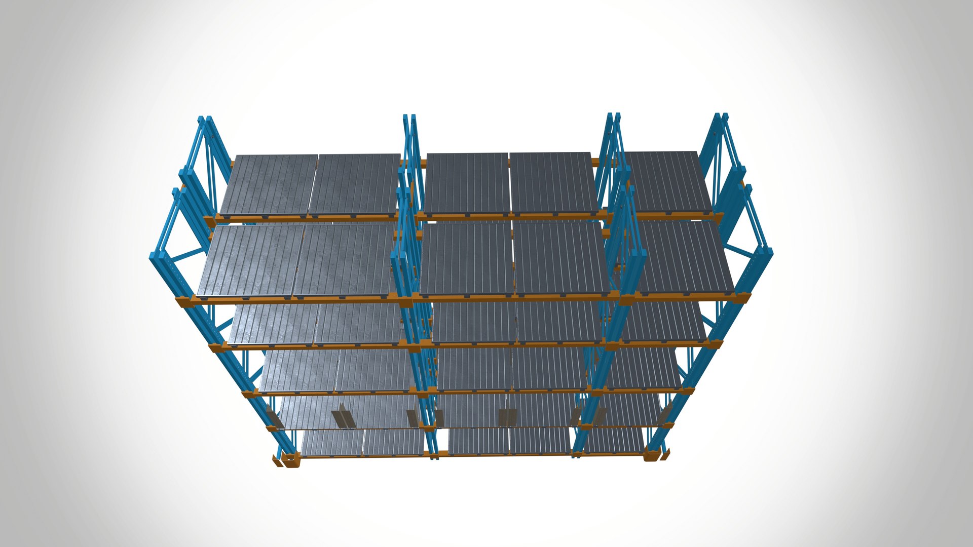 Industrial Racks 3D Model - TurboSquid 2273235