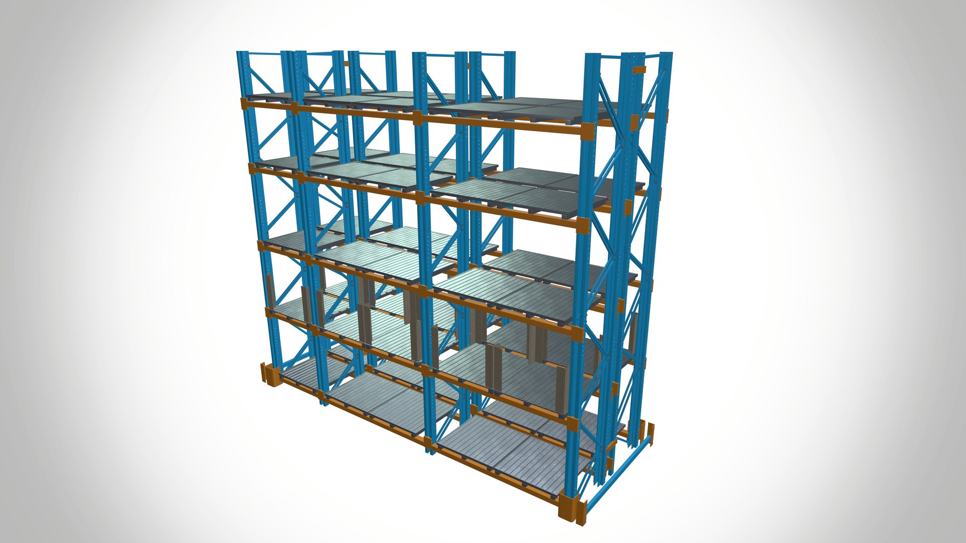 Industrial Racks 3D Model - TurboSquid 2273235