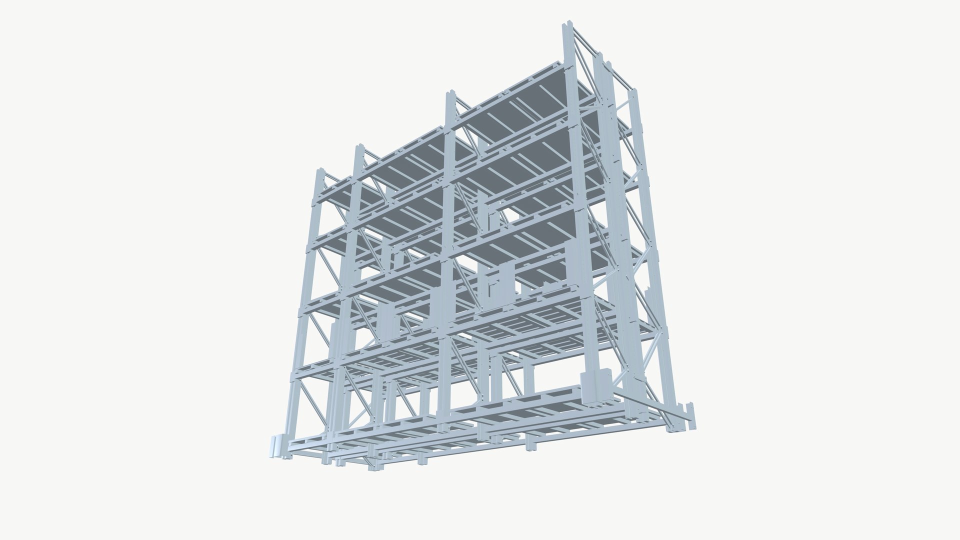 Industrial Racks 3D Model - TurboSquid 2273235