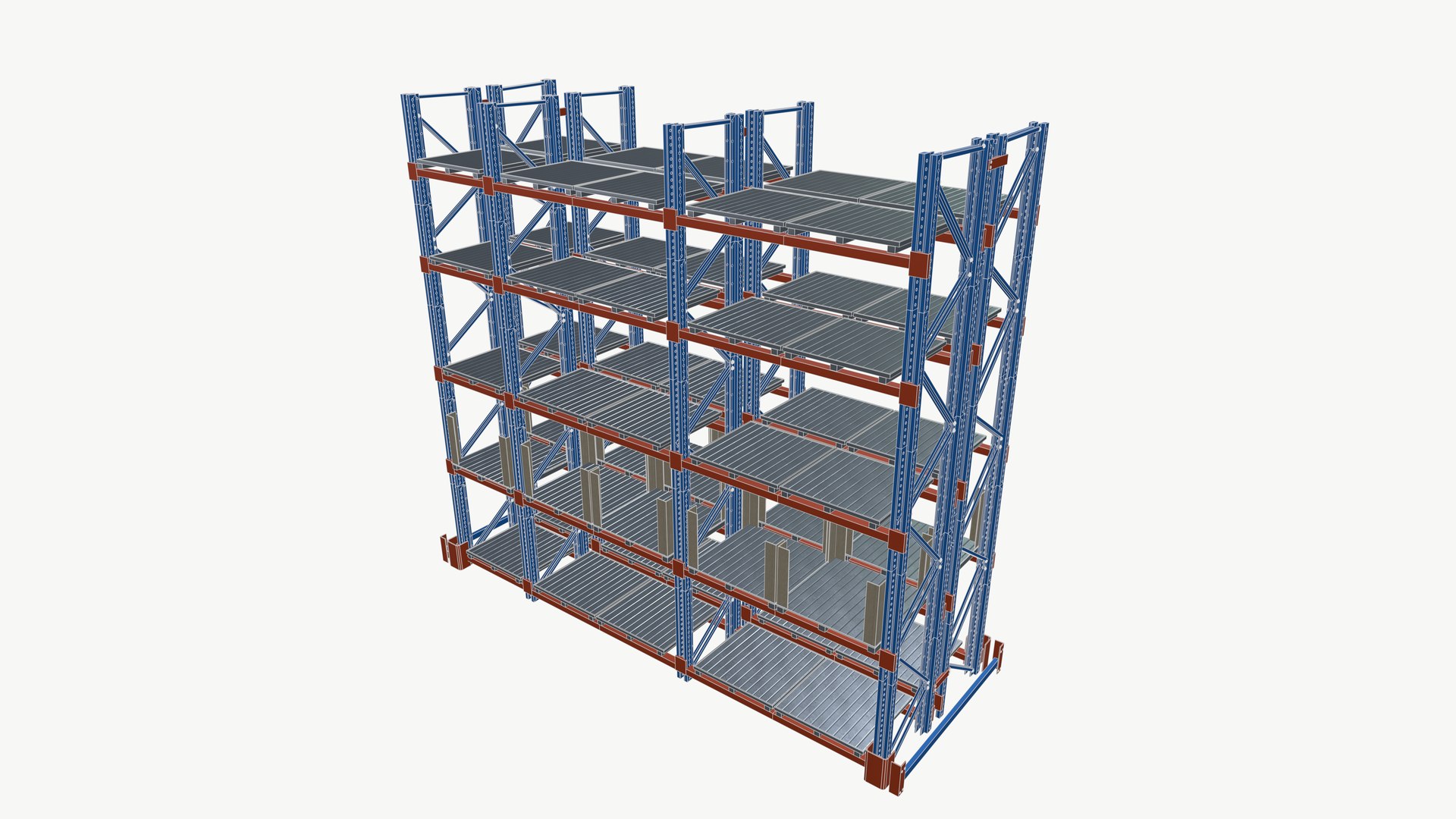 Industrial Racks 3D Model - TurboSquid 2273235