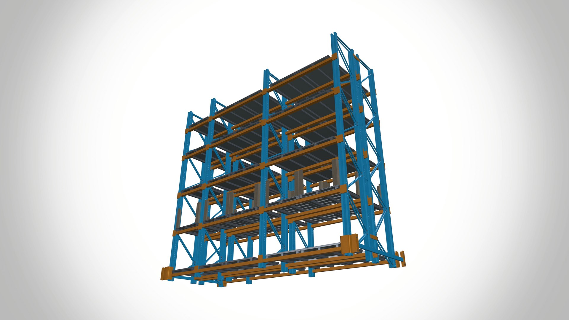 Industrial Racks 3D Model - TurboSquid 2273235