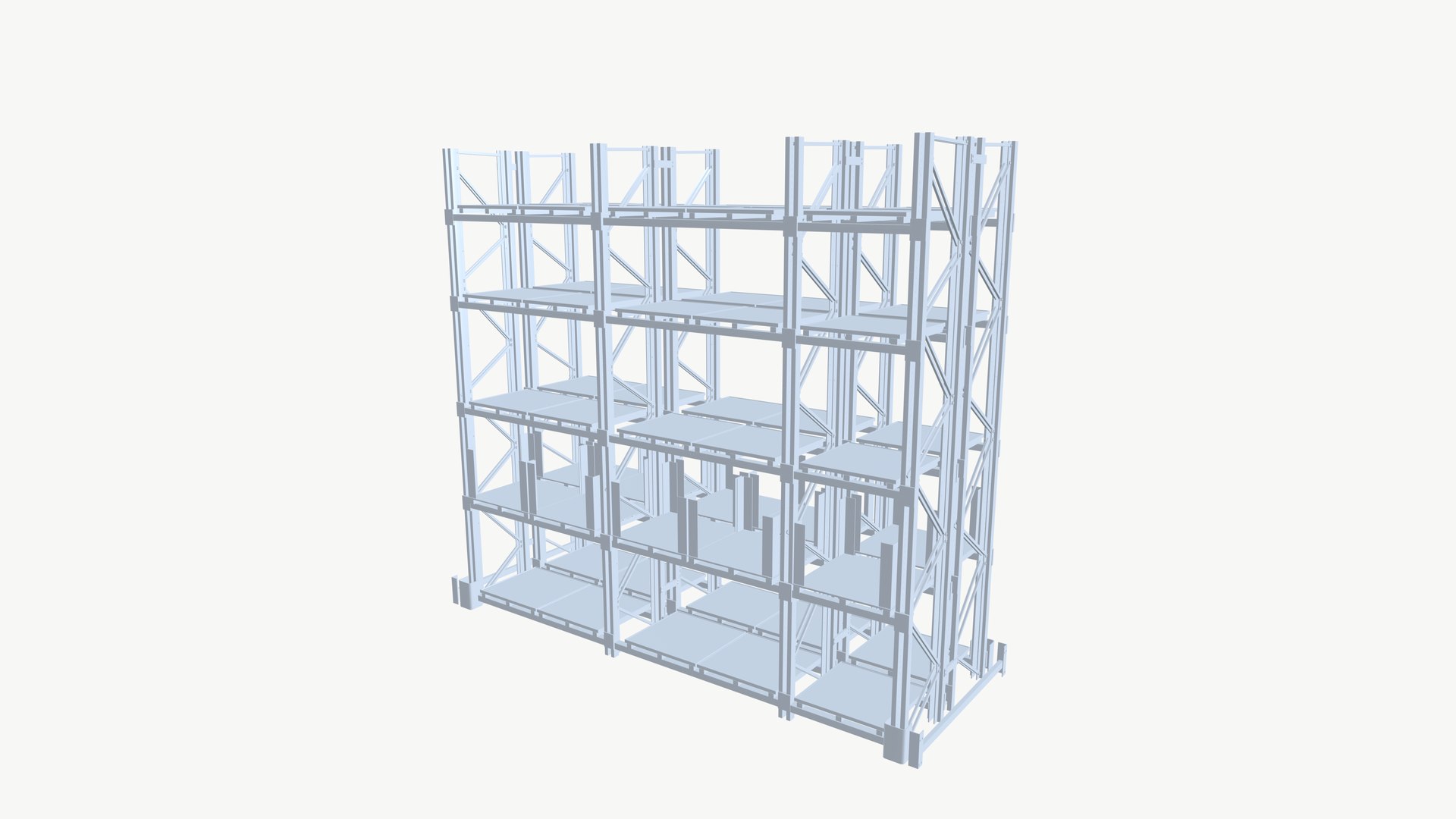 Industrial Racks 3D Model - TurboSquid 2273235