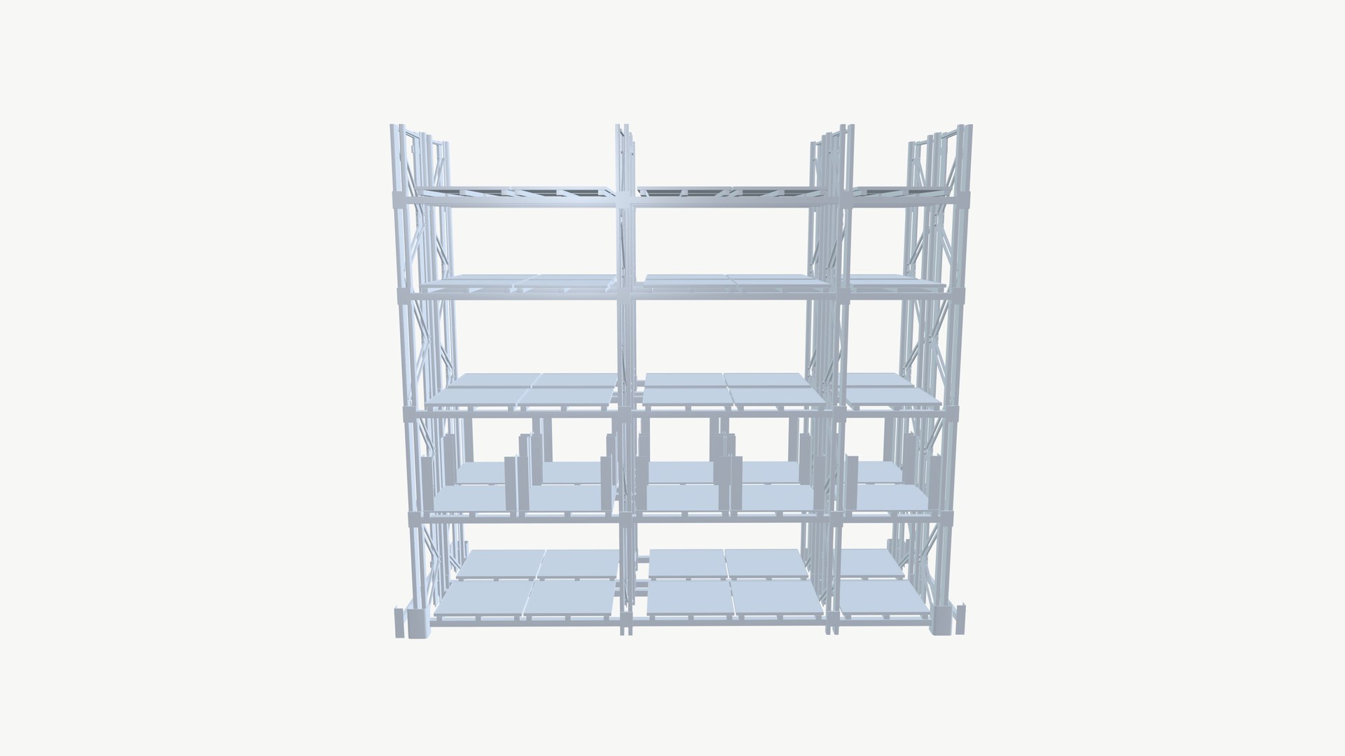 Industrial Racks 3D Model - TurboSquid 2273235