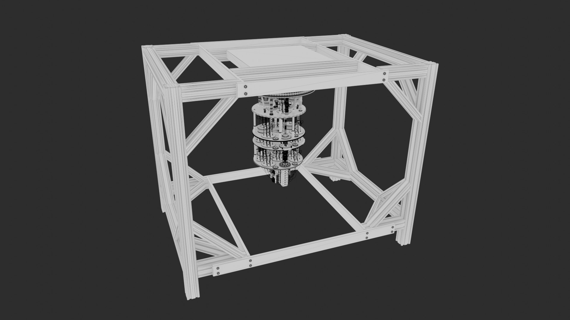 Quantum Computer Q 3D - TurboSquid 2306427