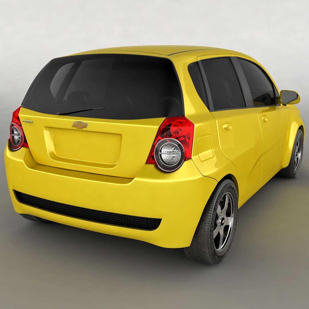 Chevrolet Aveo 3d Model