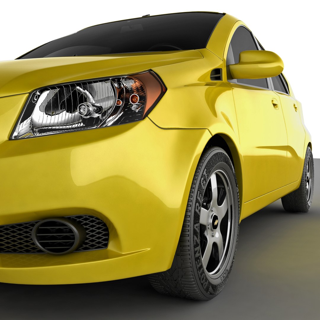 Chevrolet Aveo 3d Model