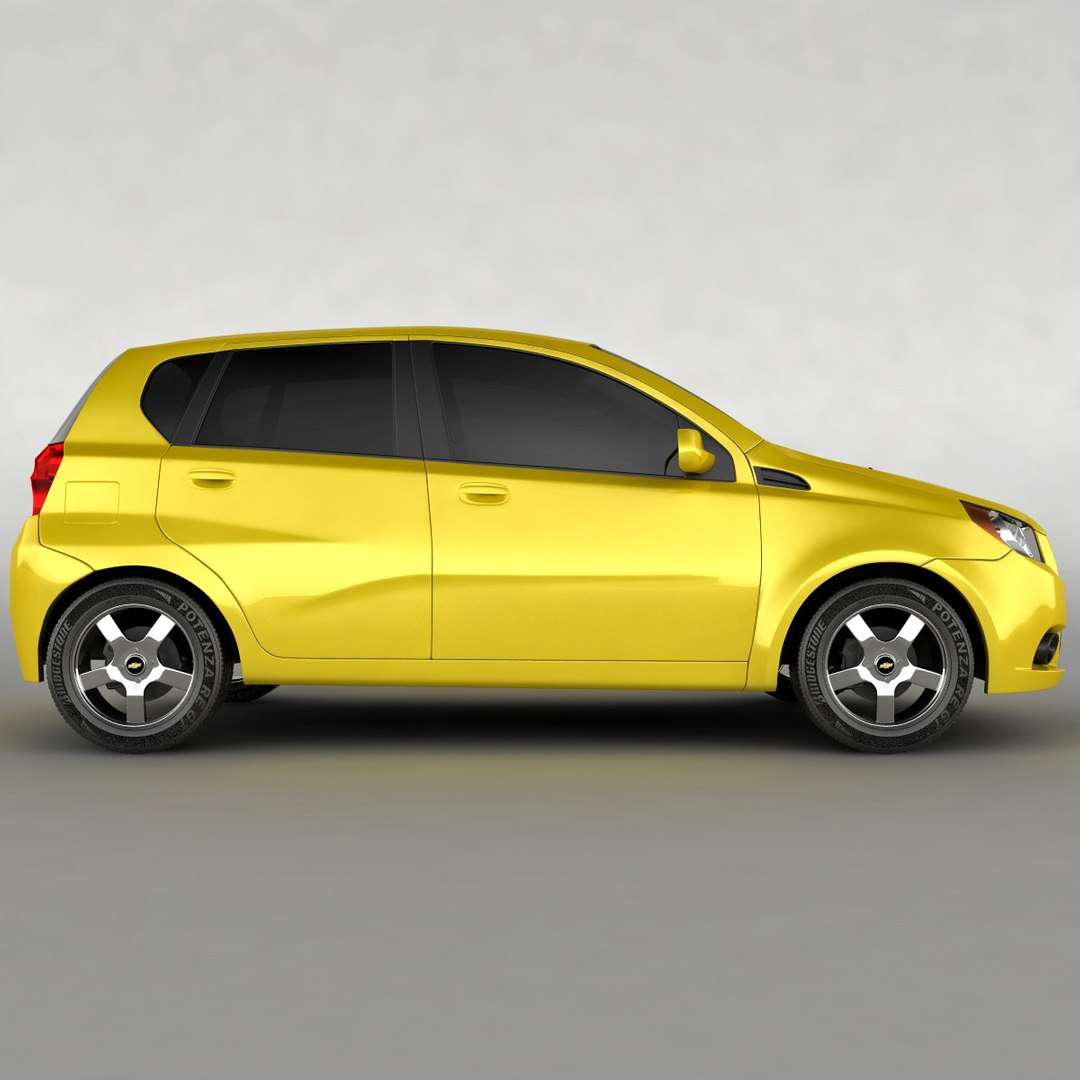 Chevrolet Aveo 3d Model