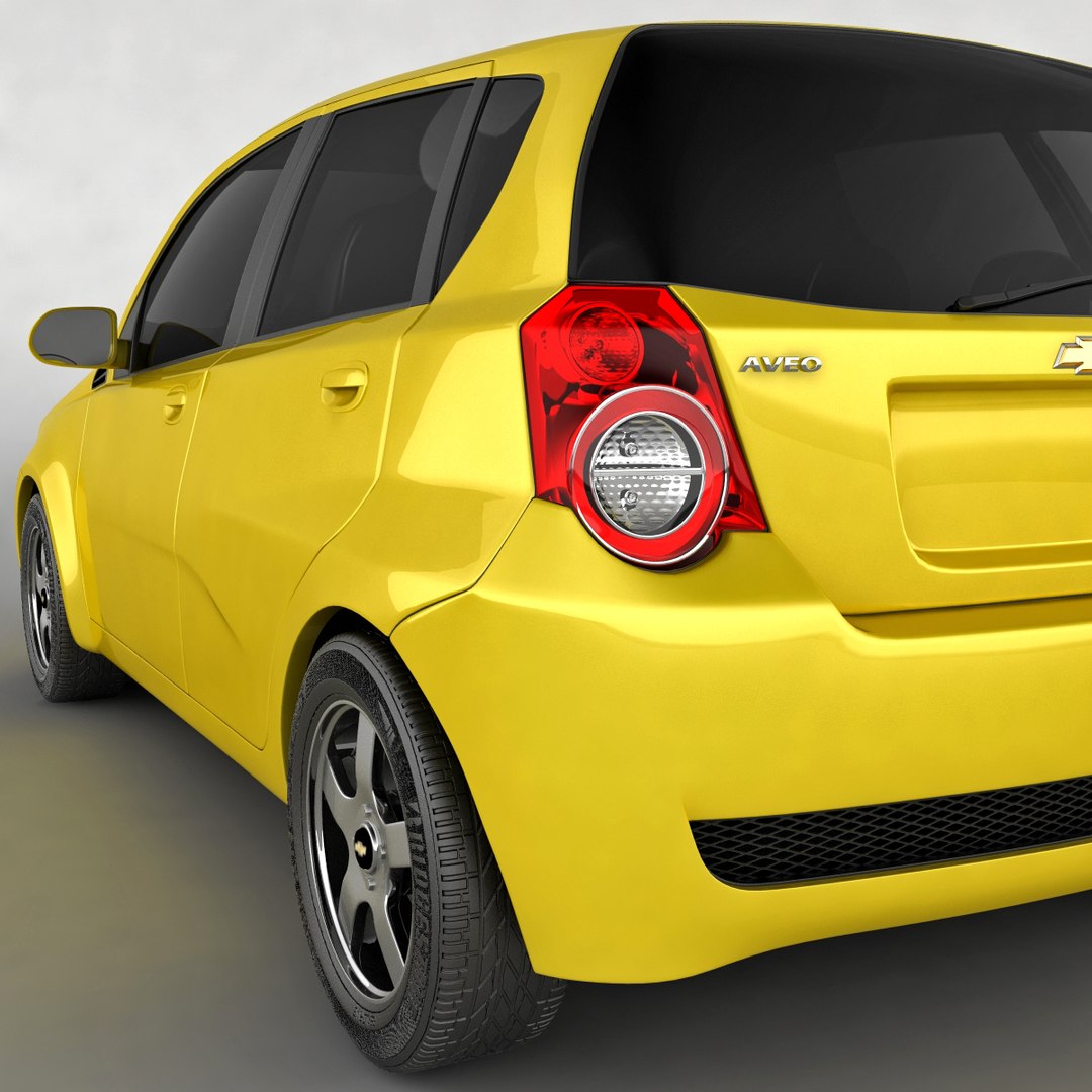 Chevrolet Aveo 3d Model