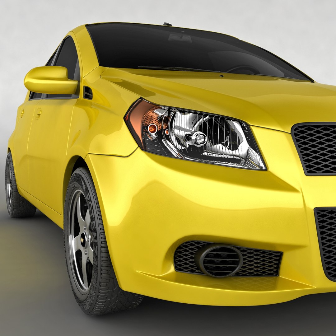 Chevrolet Aveo 3d Model