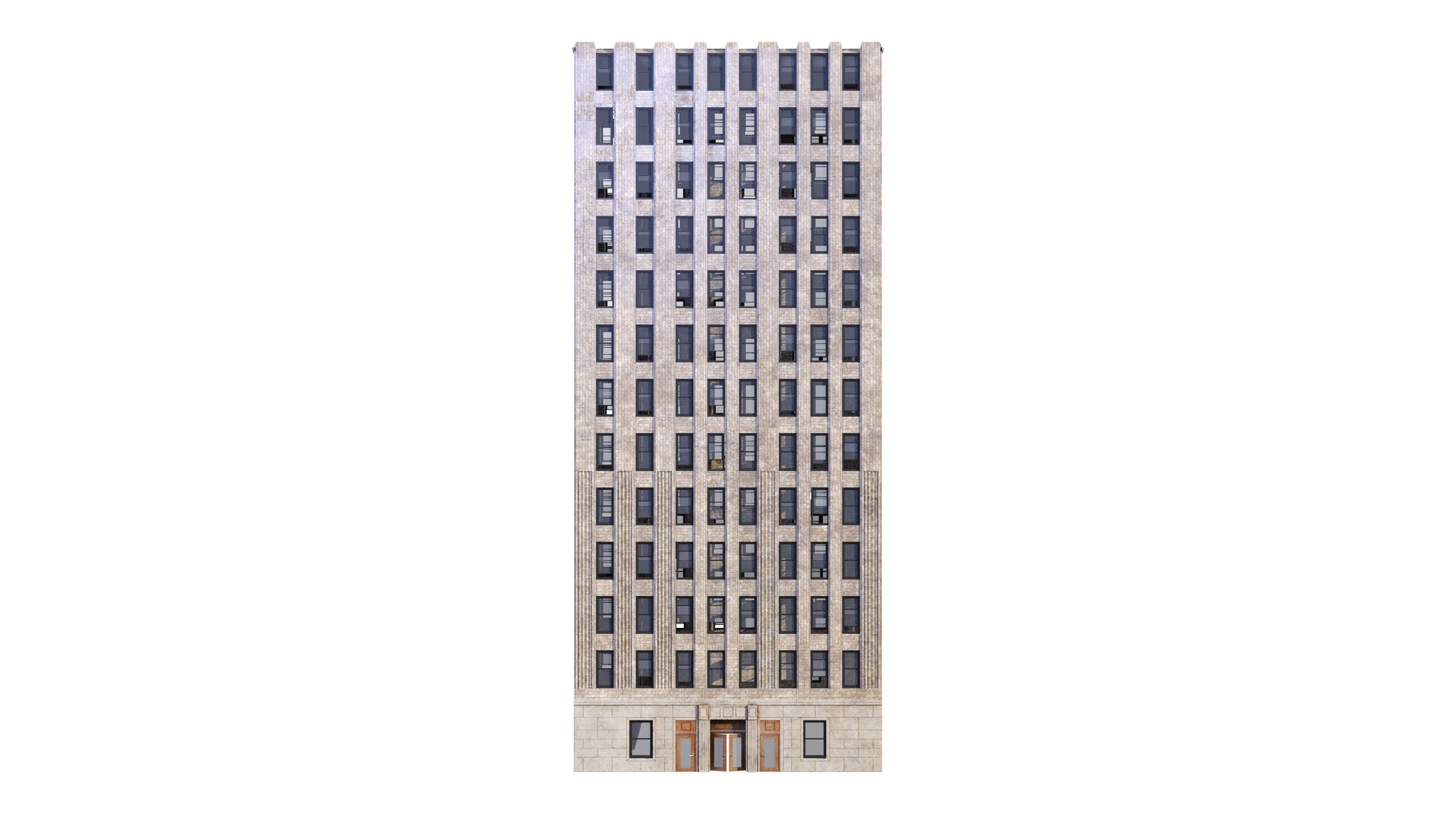 New York Building 3D Model - TurboSquid 1969945