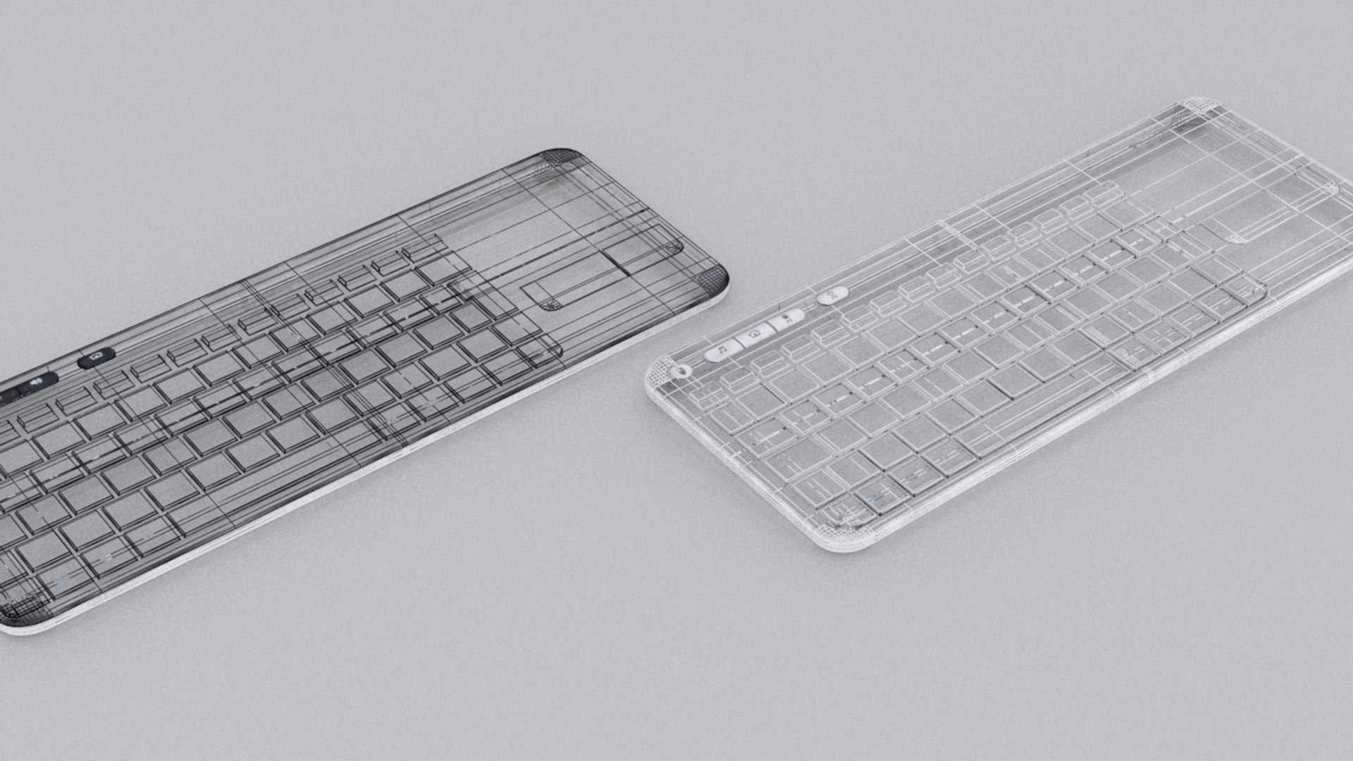 Logitech Wireless K400 Keyboard 3d Max