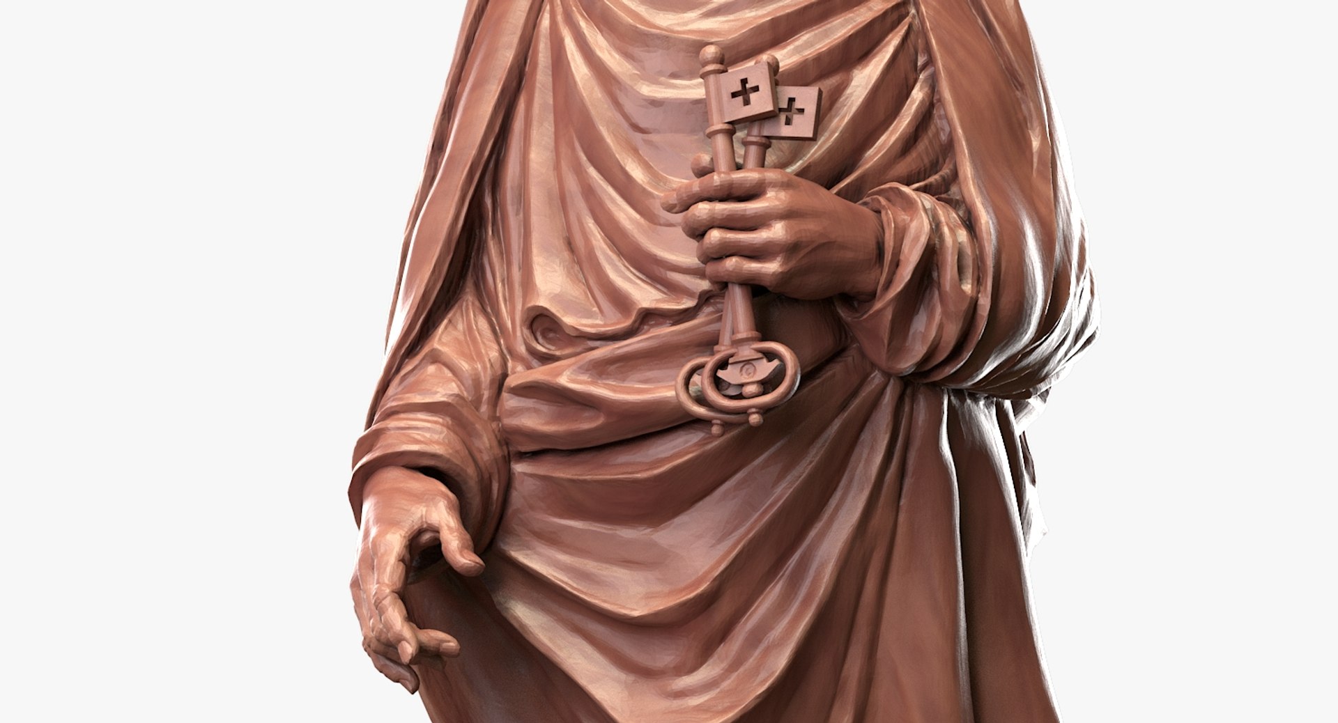 3D Saint Peter - TurboSquid 1189303