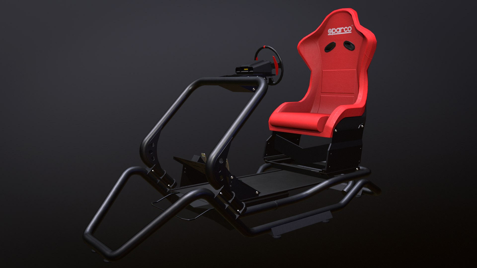 modelo 3d Cockpit Game Chair Playseat Racing Simulator - TurboSquid 2075596