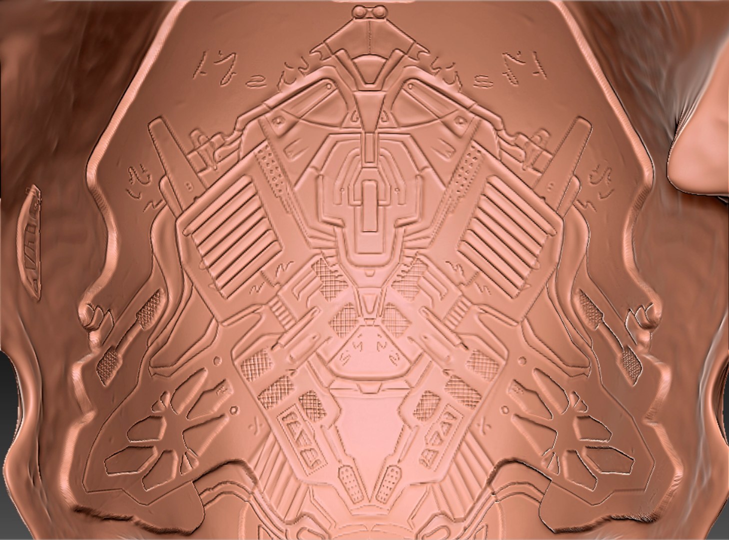 FERAL HELMET 3D MODEL PRINTABLE - STL - FBX - MAX - BLEND 3D Model ...