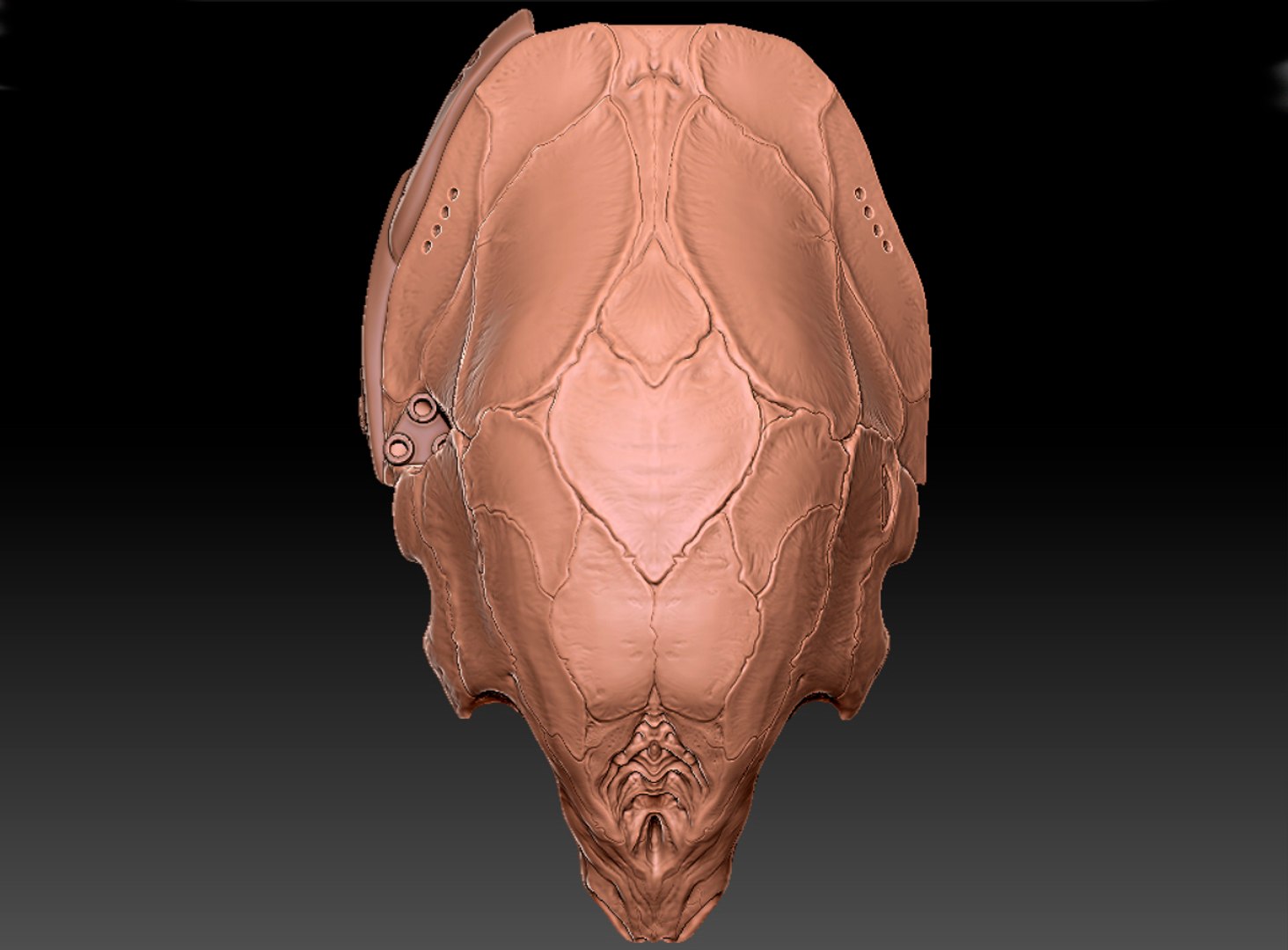 FERAL HELMET 3D MODEL PRINTABLE - STL - FBX - MAX - BLEND 3D Model ...