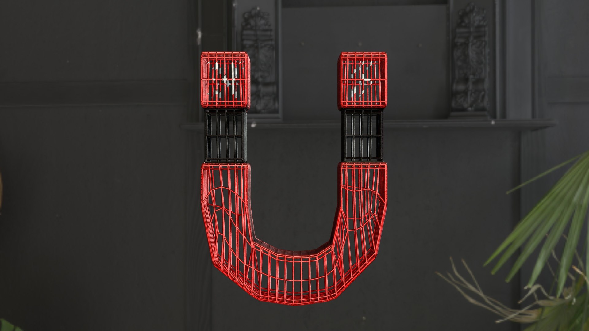 Free Stylized Magnet - Red 3D - TurboSquid 1962104