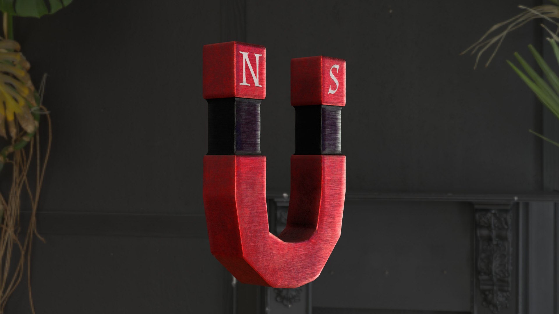 Free Stylized Magnet - Red 3D - TurboSquid 1962104