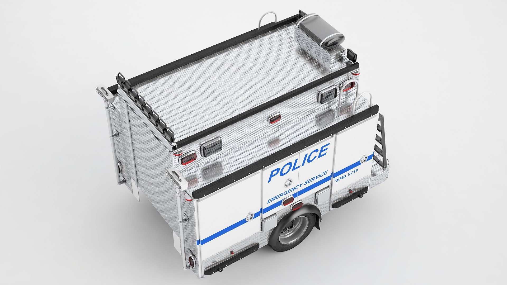 Police Emergency Service Model - TurboSquid 1662313
