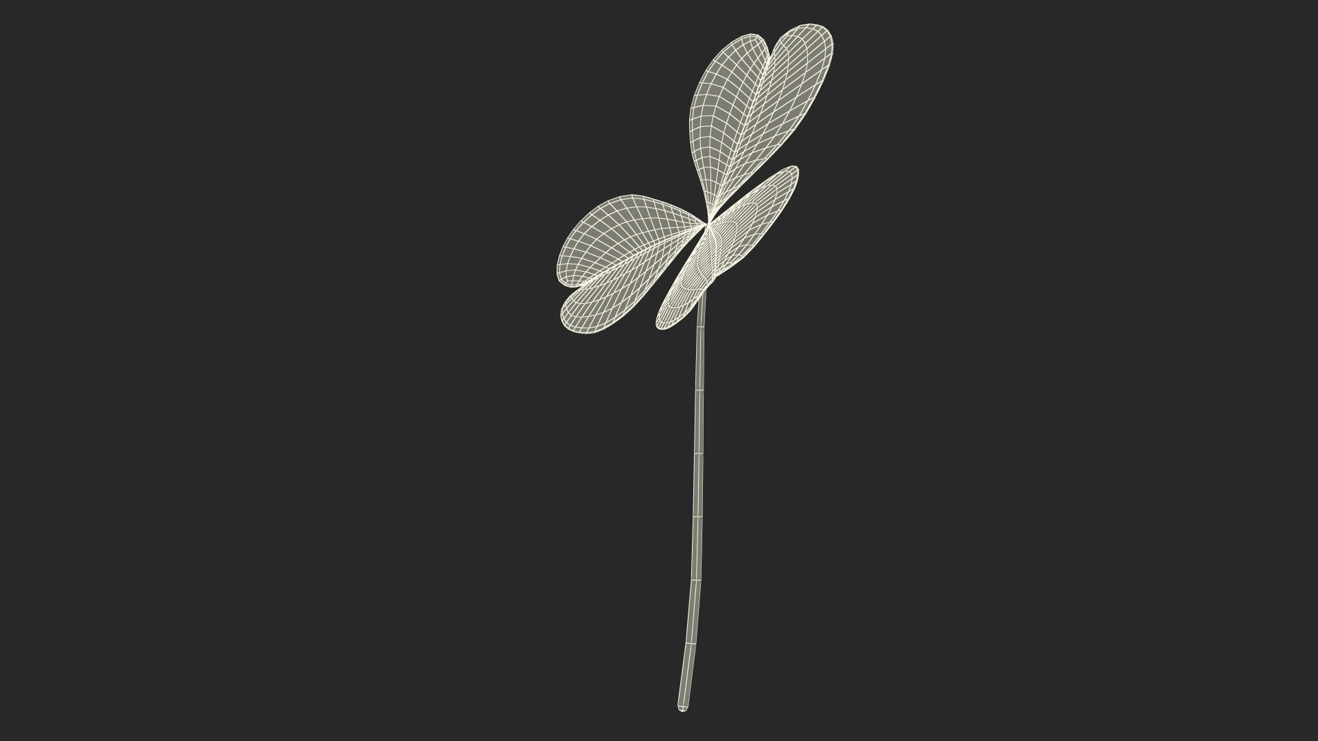 3D Leaf Clover Model - TurboSquid 1577719