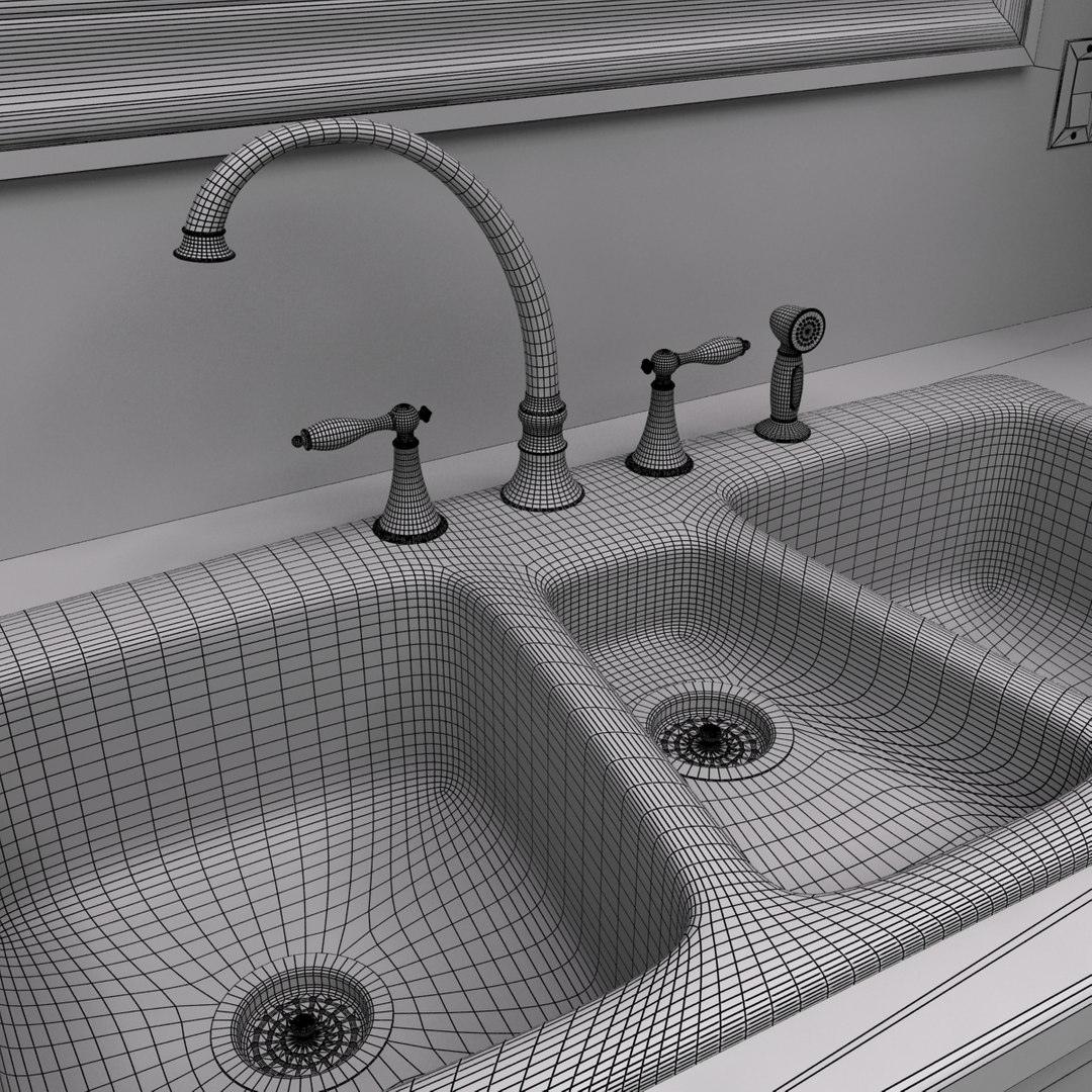 3d Max Kitchen Scene