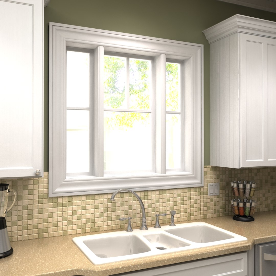 3d Max Kitchen Scene