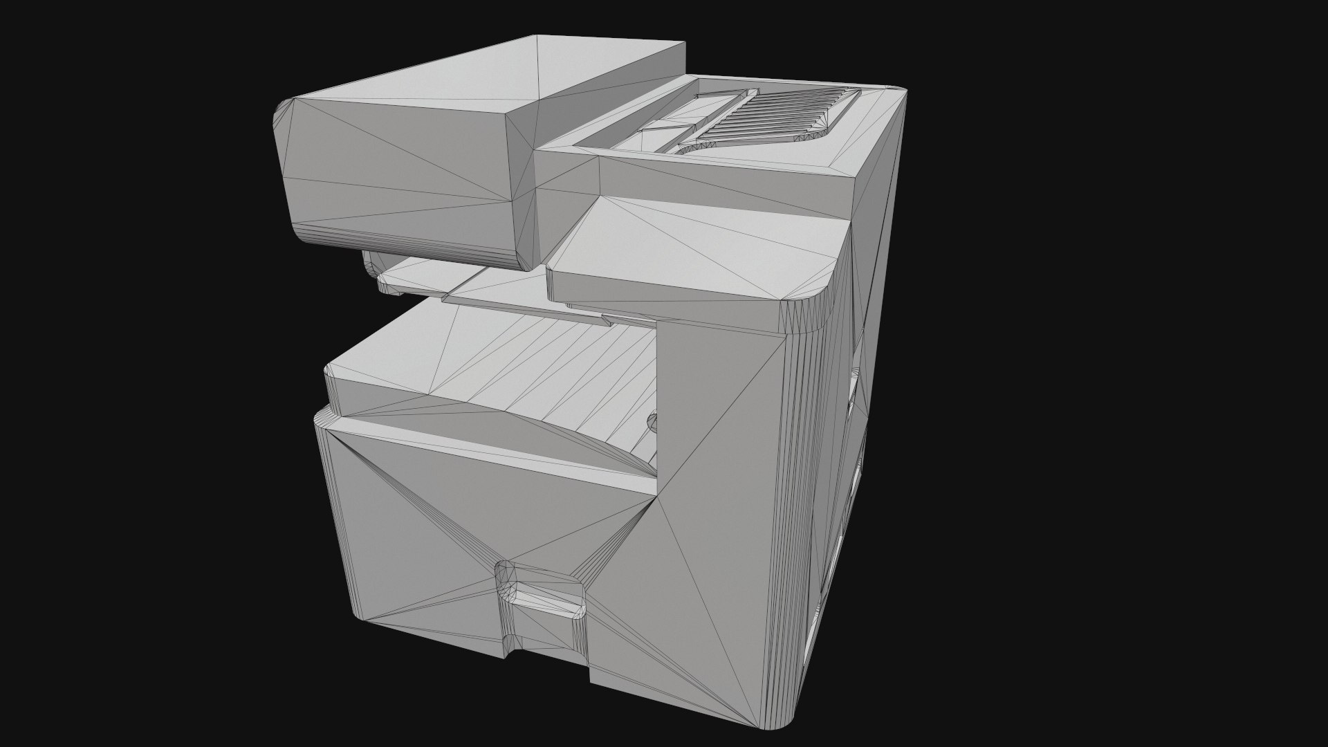 Office printer 3D model - TurboSquid 1466161