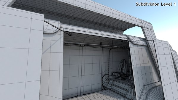 Hybrid sci-fi train rig 3D model - TurboSquid 1562220