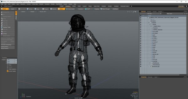 Nasa ocss astronaut spacesuit 3D model - TurboSquid 1580119