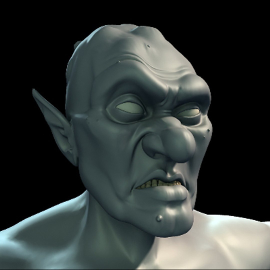 3d Model Of Realistic Ogre