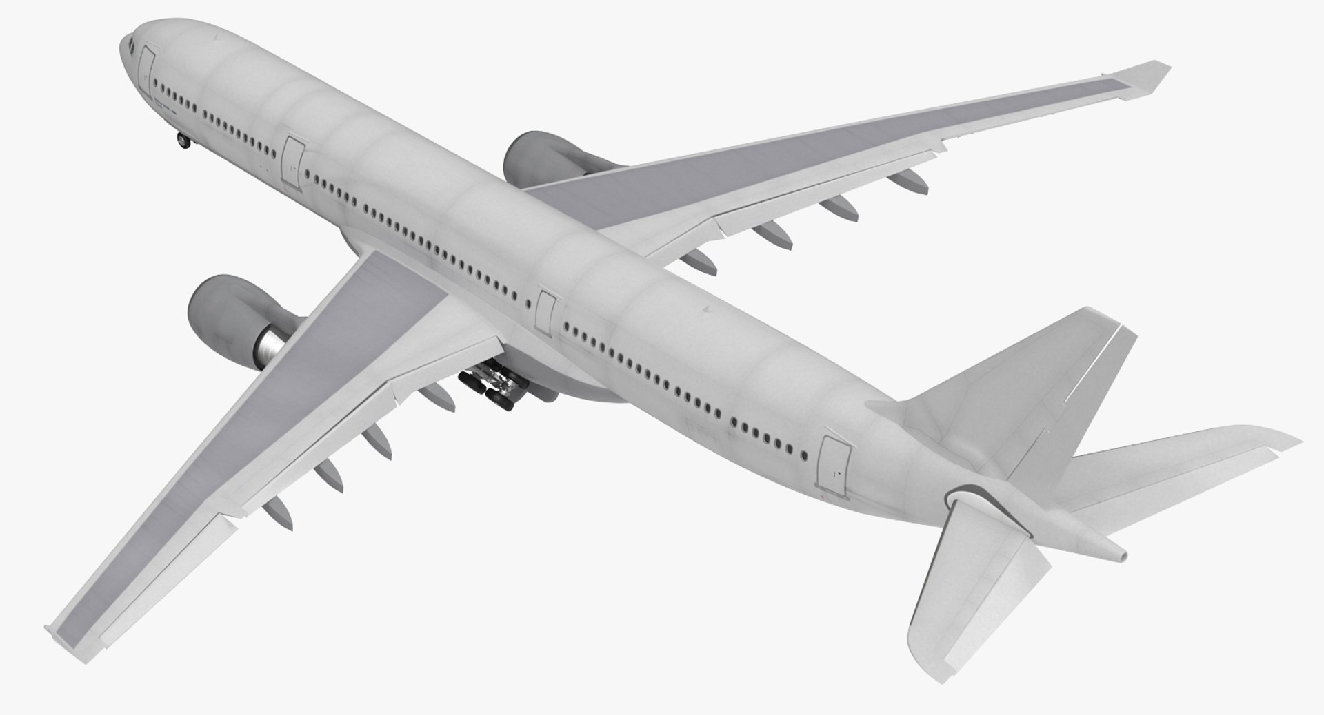 3D Jet Airliner Airbus A330-300 Model - TurboSquid 1234467