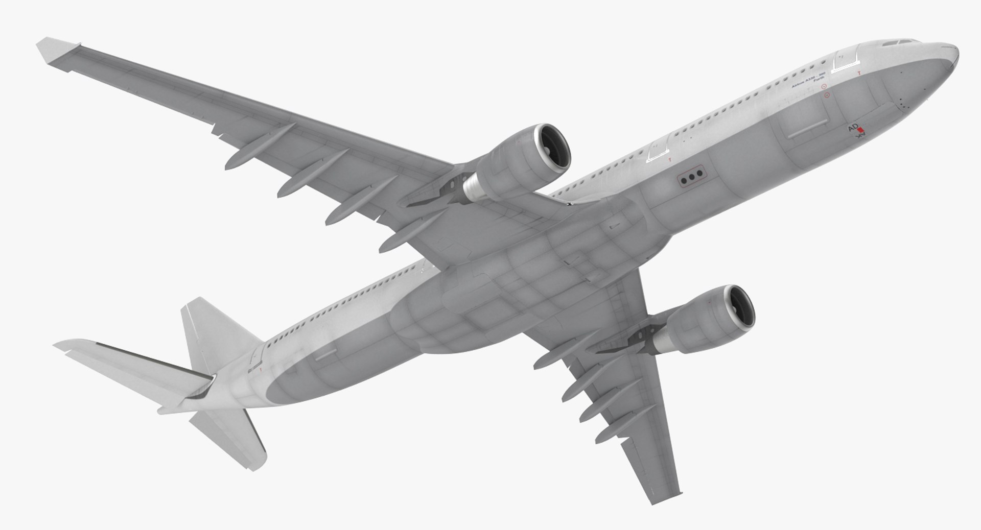 3D Jet Airliner Airbus A330-300 Model - TurboSquid 1234467