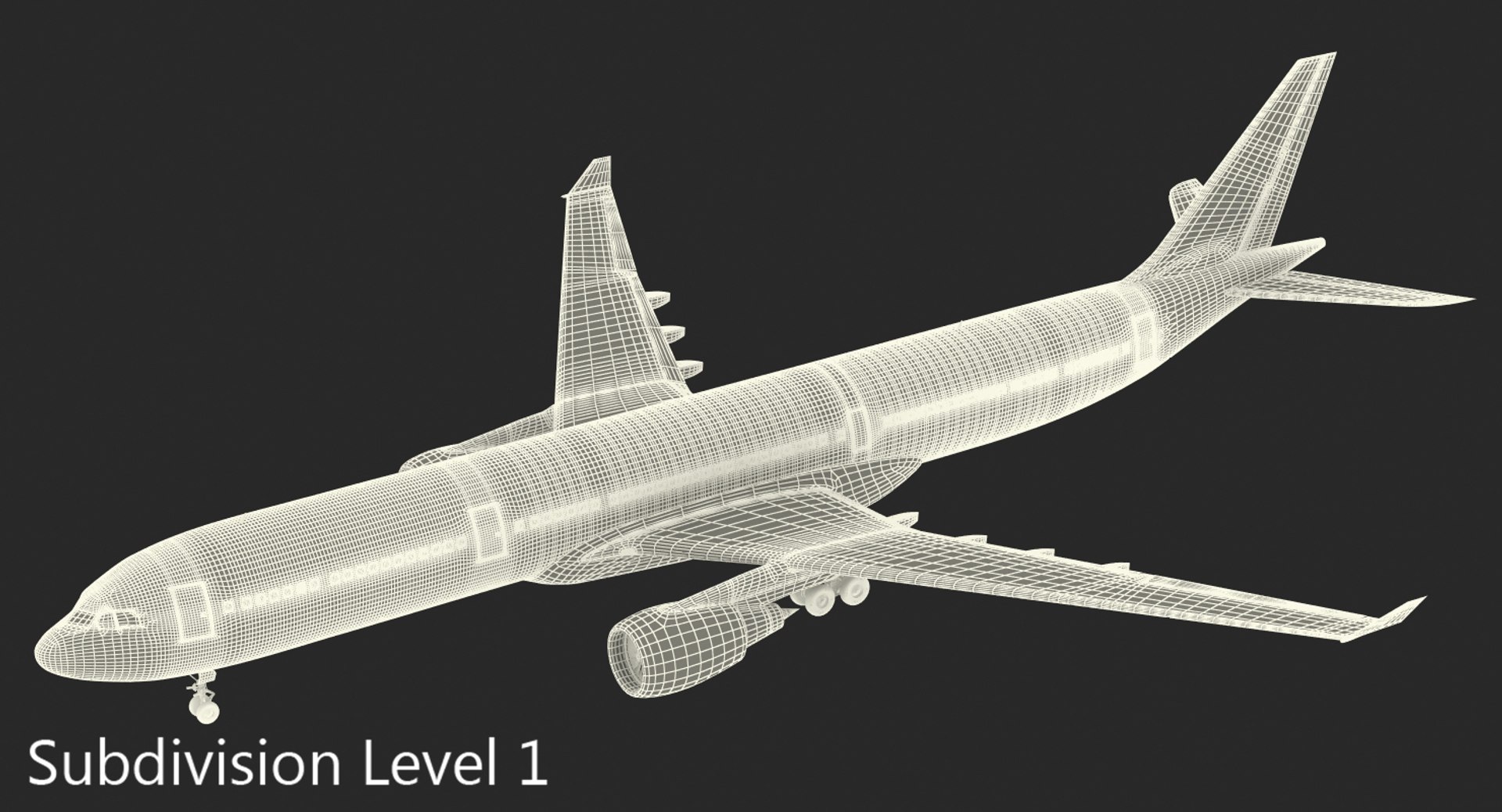 3D Jet Airliner Airbus A330-300 Model - TurboSquid 1234467