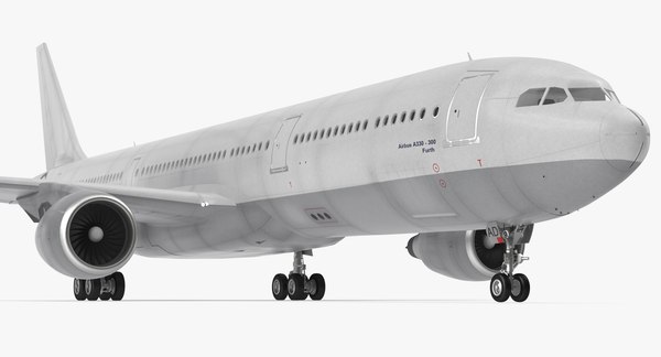 modelo 3d Avión de pasajeros Airbus A330-300 Genérico - TurboSquid 1234467