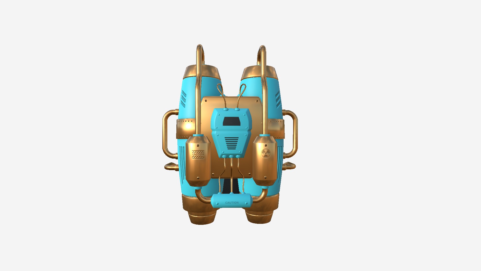 Jetpack A07 Blue Orange - SciFi Character Design 3D Model - TurboSquid ...