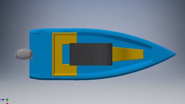modèle 3D de Bateau de pêche à console centrale - TurboSquid 2132822