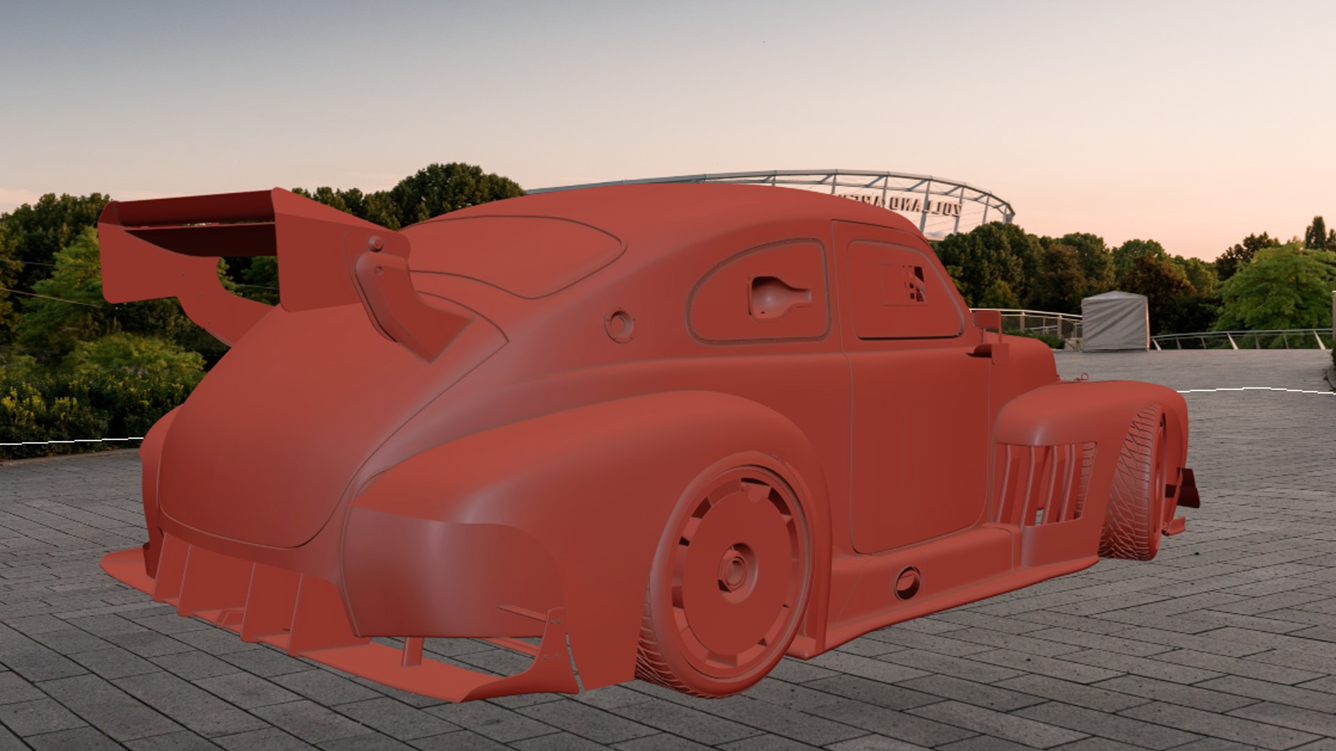 3D Volvo Pv 544 GT3 Raacecar - TurboSquid 1980058
