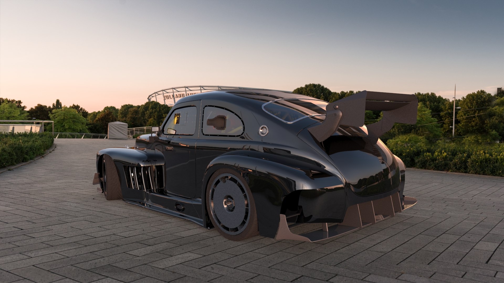 3D Volvo Pv 544 GT3 Raacecar - TurboSquid 1980058