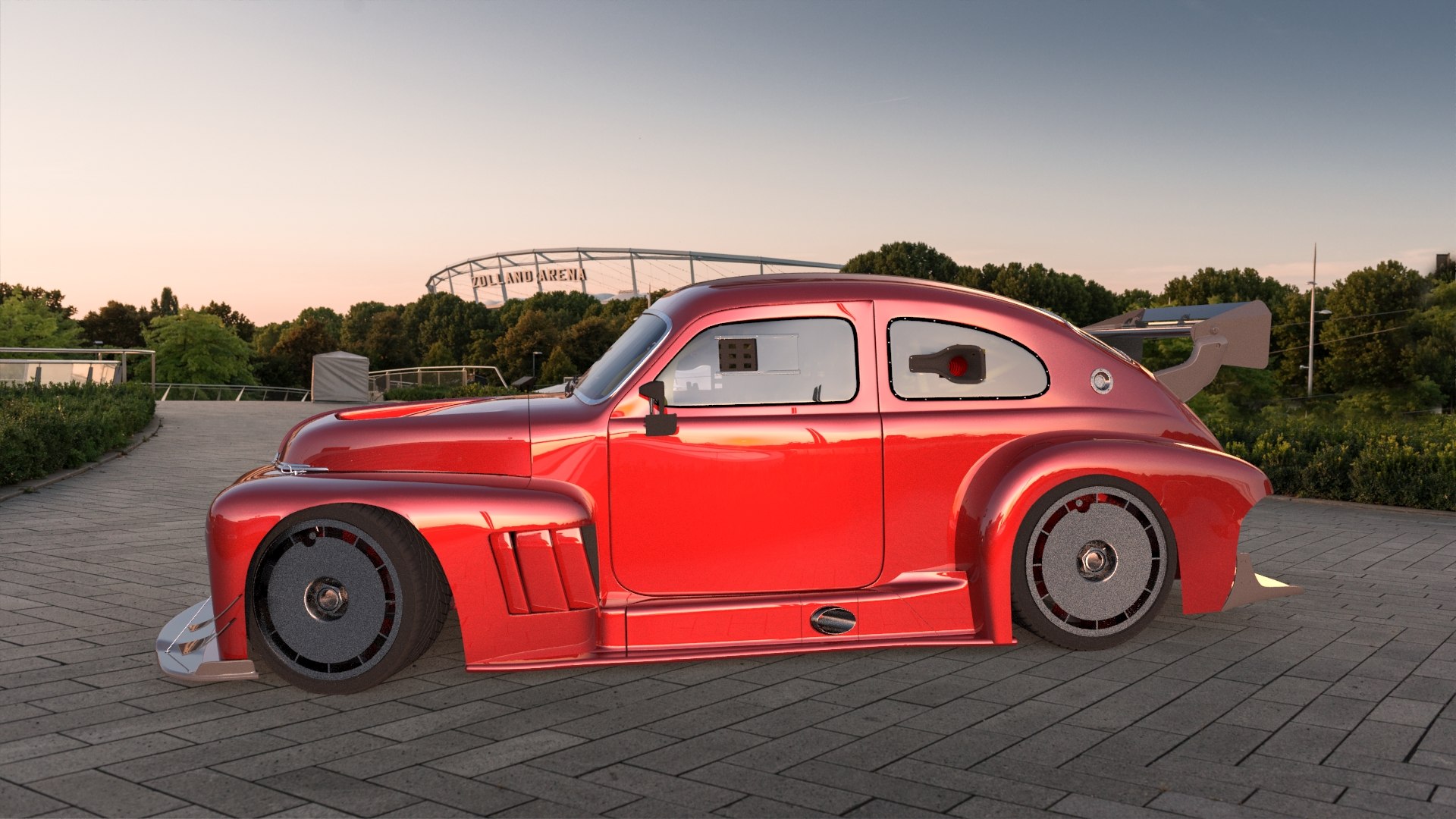 3D Volvo Pv 544 GT3 Raacecar - TurboSquid 1980058