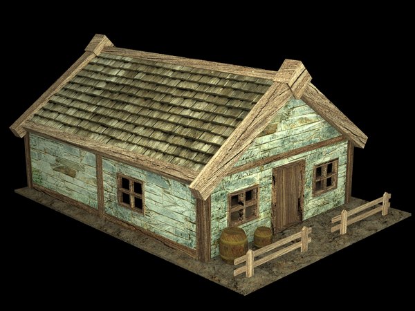 Stone house 3D model - TurboSquid 1171559