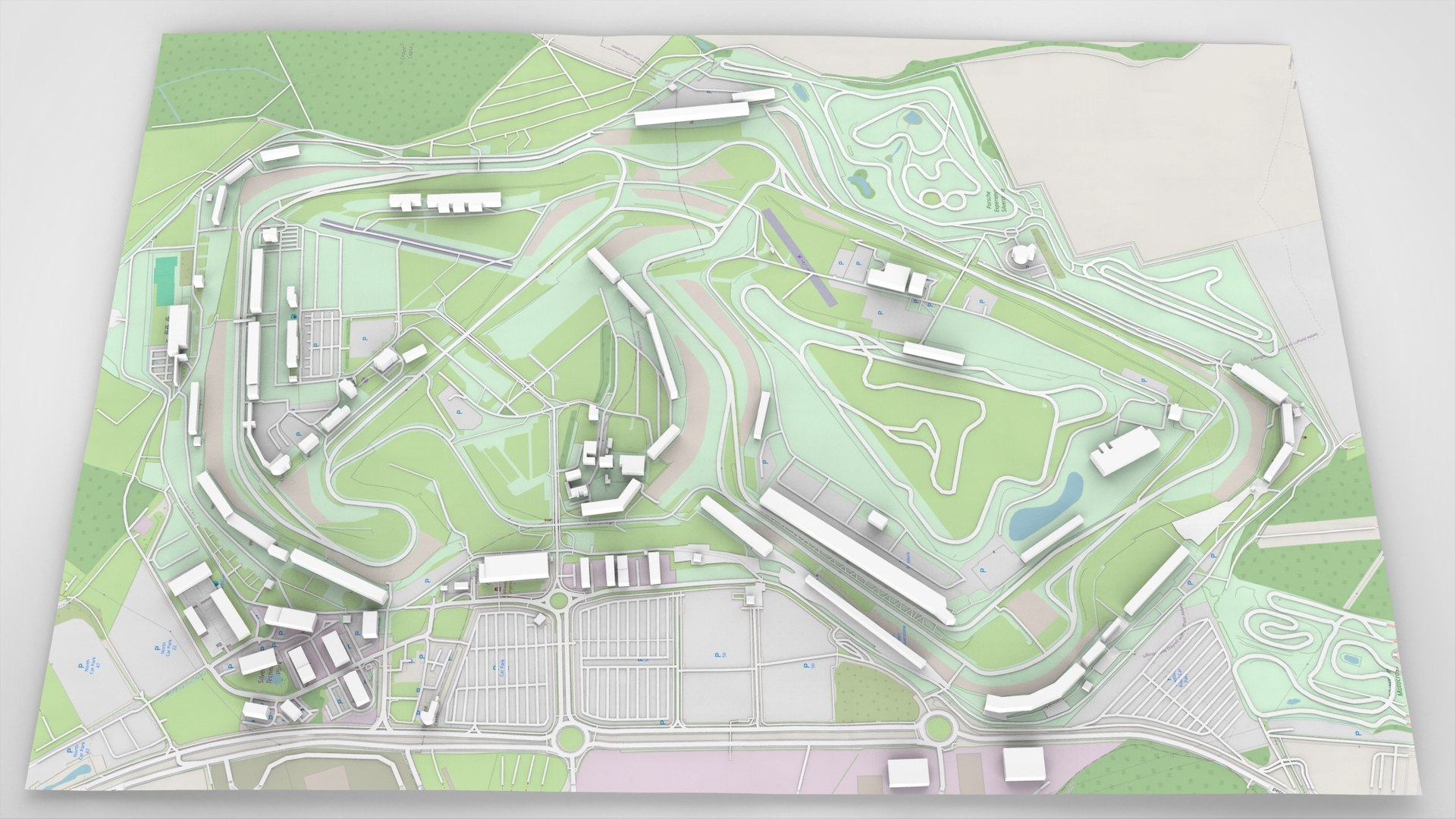 3D Silverstone Circuit Northamptonshire UK - TurboSquid 2167958