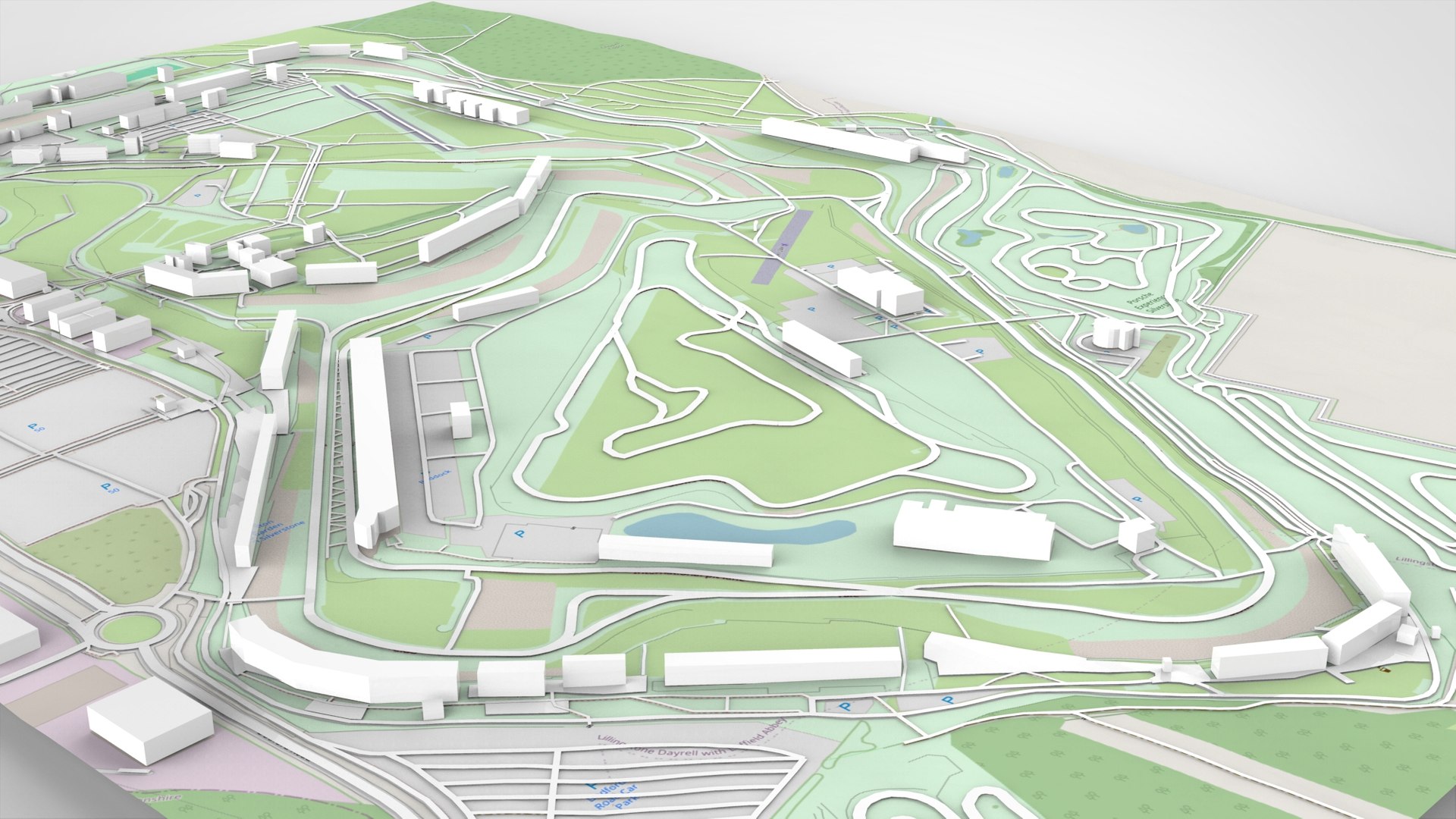 3D Silverstone Circuit Northamptonshire UK - TurboSquid 2167958