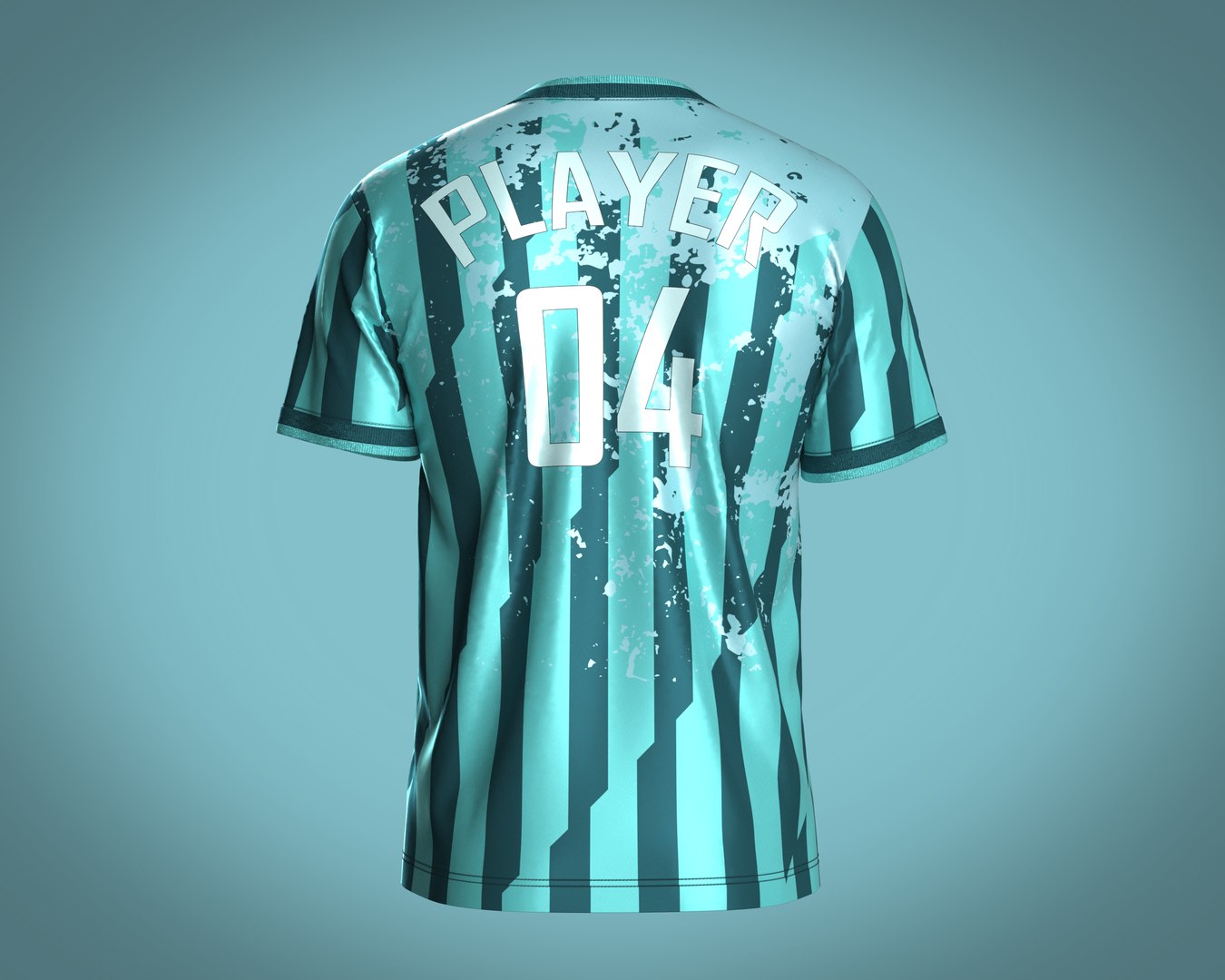 3D Soccer Football Sports Jersey-04 Model - TurboSquid 1973477