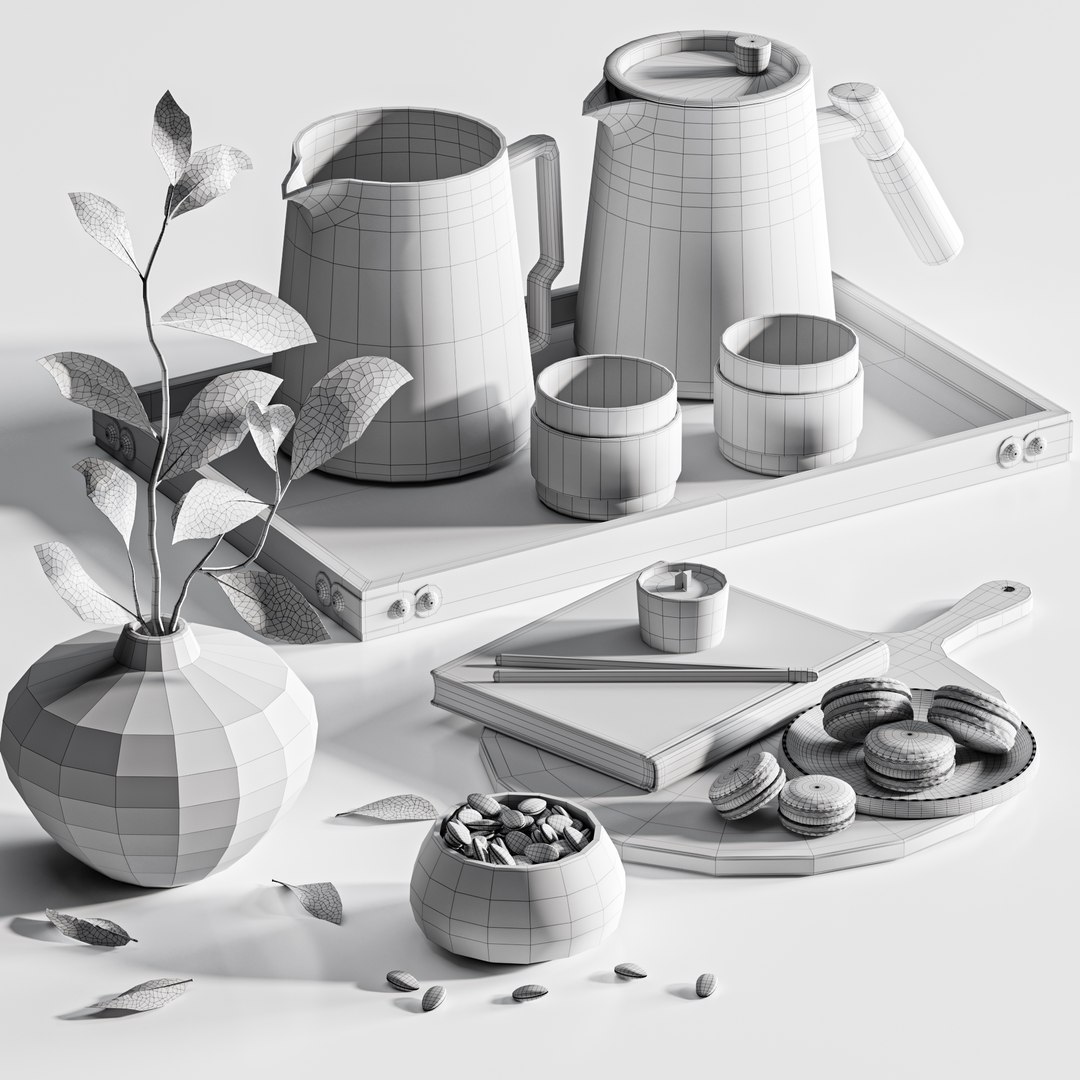 Kitchen Set14 3D Model - TurboSquid 2349289